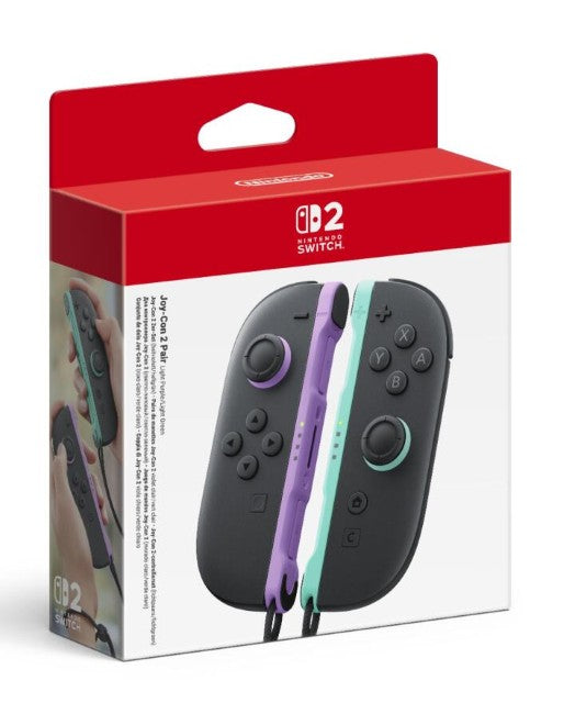 Nintendo Switch 2 Joy-Con 2 Pair Light Purple/Light Green Controller ...
