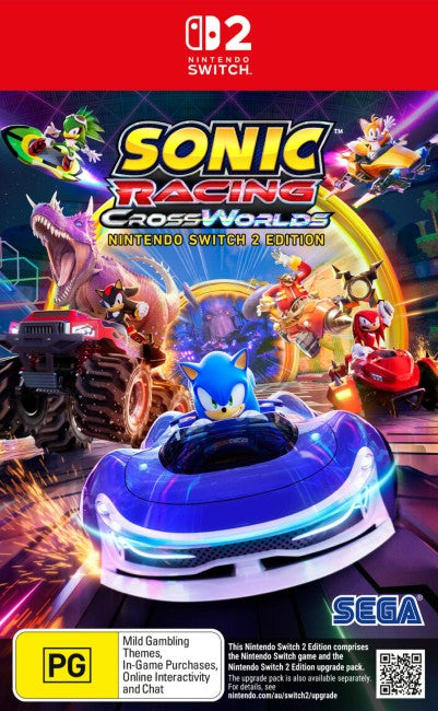 Sonic Racing CrossWorlds Nintendo Switch 2 – City of Games Pty Ltd