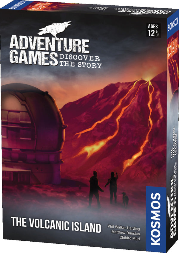 Adventure Games Volcanic Island Board Game – City of Games Pty Ltd