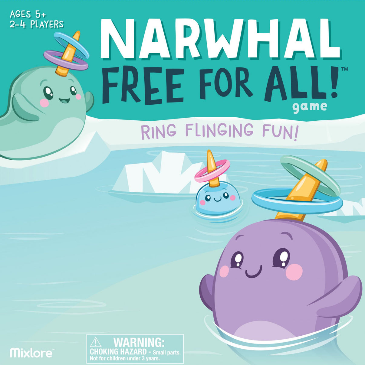 Narwhal Free For All Board Game – City of Games Pty Ltd
